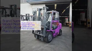 Efficient Electric Forklift for Warehouse Logistics