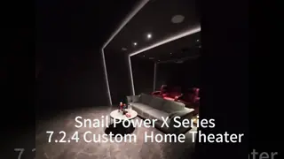 Snail Power Custom Home Theater — Dolby & DTS Dual-Decoding | IMAX-Grade Immersive Cinema × KTV × Hi