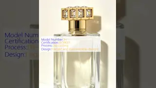 Luxury Rabbit Perfume Bottle Refillable Glass Container