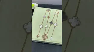 Classic Four Leaf Clover Mother of Pearl Necklaces Collection