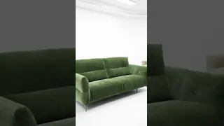 Minimalist Electric Recliner Sofa with Low-Noise Motor & Ergonomic Back Contour