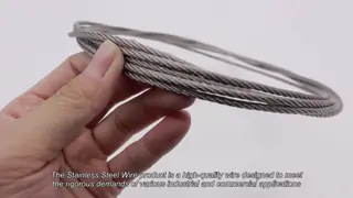 3167x72.0mm Stainless Steel Wire High Flexibility