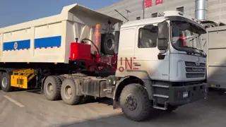Heavy Duty Rear Dump Trailer for Bulk Material Transport