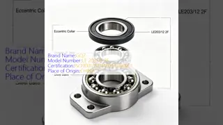 62203 2ZRC3 Thickened Deep Groove Ball Bearing High Speed