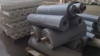 0 8mm Silicone Coated Fiberglass Fabric Heat Protection