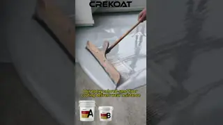 Use epoxy colored sand floor paint