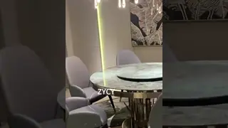 Luxury-Style Marble Dining Table