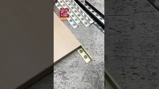 Aluminum L Shape Tile Trim | Tile Edge Trim & Corner Protection Profile #aluminumtrim