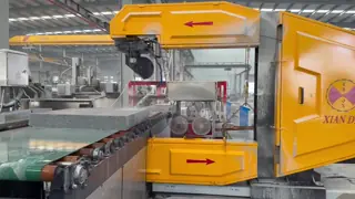 CNC Diamond Wire Saw Machine for Curb Stone