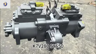 K7V280 Hydraulic Pump SY650 Excavator Pump Machinery Parts Excavator Spare Parts Plunger Pump