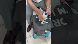 Garment Print Removal Solution Test | Easily Remove Prints from Fabric