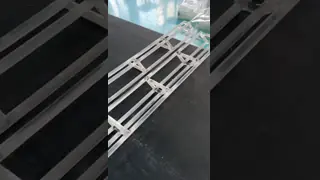 Factory-made high-purity 99.99% transparent quartz glass boat