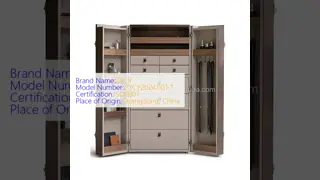 Luxury Modern Jewelry Cabinet and Dressing Table Solution