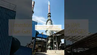 Efficient Limestone Wet Flue Gas Desulfurization Process