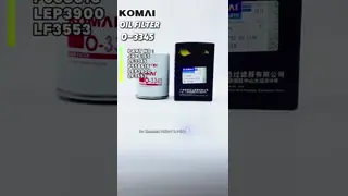 KOMAI Fuel Oil Filter 6732 51 5140 Excavator Engine Parts Oil Filter 6732-51-5140 6732-51-5141 6732-