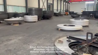 ASME Stainless Steel Dished Head Manufacturer China, Henan GJ Formed Head Factory