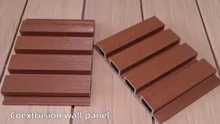 Durable WPC Outdoor Wall Panels Weather   Resistant Cladding