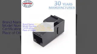 Easy Cat6 RJ45 Keystone Coupler Setup