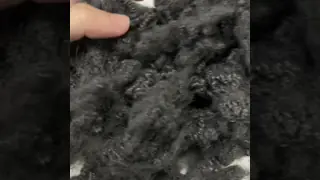 6.67Denier 60mm Bamboo Charcoal Infused Hollow Staple, Negative Ion Deodorizing Mattress Pillow Fill
