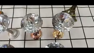 Cross border hot selling classic curtain hooks, zinc alloy crystal hooks, small wine glasses, coat h