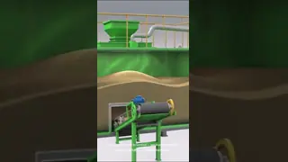 Compost Fertilizer Machine Designed for Continuous Production of Organic Fertilizer with Closed Aerobic Fermentation Tank