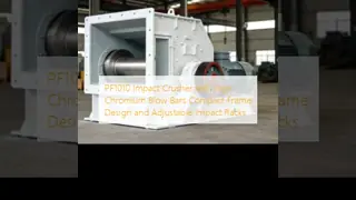 PF1010 Impact Crusher High Efficiency Stone Crushing