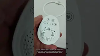 Baby White Noise Machine 20 Sound Sources