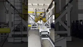 Factory Workshop Tour | CNC Pole Shut Welding & Straightening Machine
