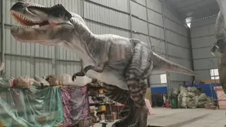 Realistic 12m Animatronic T Rex Dinosaur Model