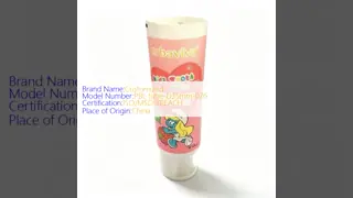 Premium PBL Toothpaste Tubes Custom Cosmetic Packaging