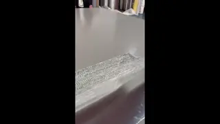 Aluminum honeycomb wall panel