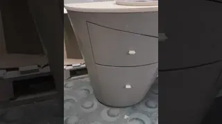 Luxury Villa Dressing Table with LED Mirror