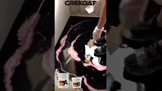Artistic floor paint, with full hardness and no scratches on keys ✨