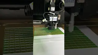 Glass laser cuttingBatch laser cutting of 1mm thick quartz optical filters