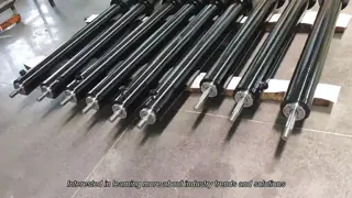 Double Acting Multi Section Extended Stroke Machine Tool Hydraulic Cylinder