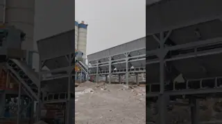 High Efficiency Compact Concrete Batching Plant System