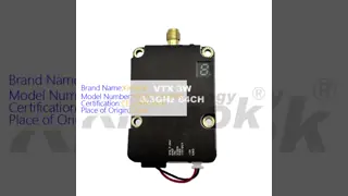 High Power Analog Image Transmission for FPV Racing Drones