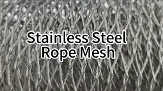 Durable Stainless Steel Aviary and Zoo Animal Netting aviary mesh