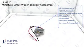 Micro Advanced Version Miniature Direct Wire In Digital Photocontrol Adjustable Lux