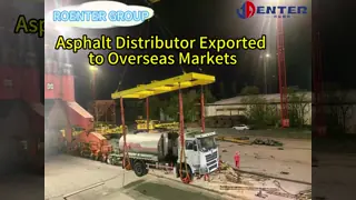 Our intelligent asphalt distributors are shipped to overseas markets continuously!