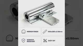 Mirror PET film roll