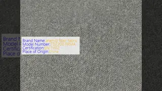 High Performance Meta Aramid Fabric for Fire Safety Gear