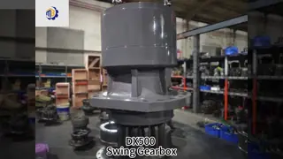DX500 Excavator Machinery Parts Swing Motor Gearbox To Reduce Speed