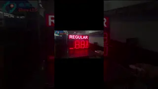 Gas Price LED Sign