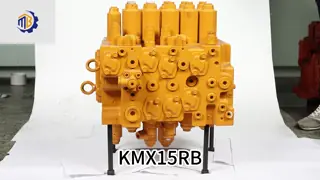 LG220 SY215 Excavator Control Valve KMX15RB Hydraulic Manifold Valve