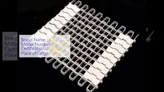 Heavy Duty Wire Mesh Conveyor Belts for Industrial Processing