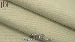 Premium 410GSM 100% Cotton Hoodie Fabric for Sportswear