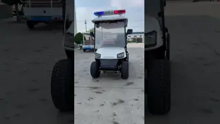Golf cart ambulance overall display