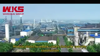 Durable Modular Plastic Formwork for Faster Construction