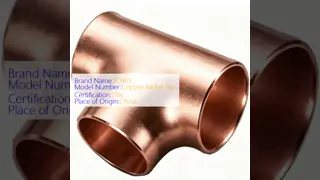 Durable Copper Nickel Equal Tee Pipe Fittings